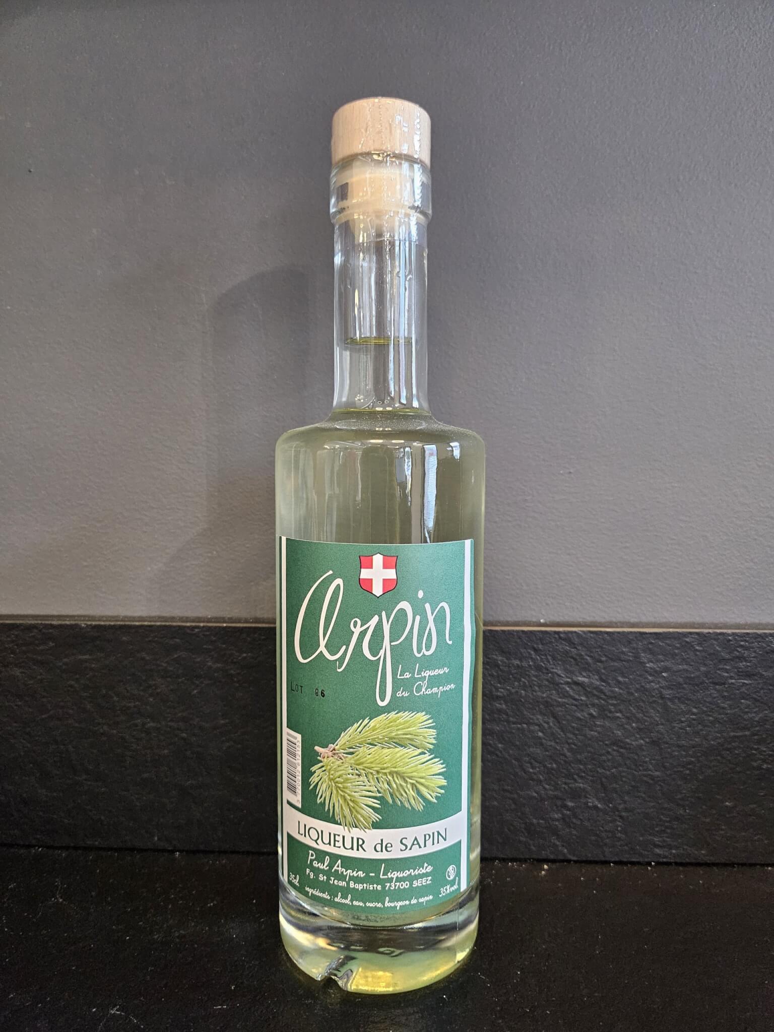 Liqueur de Sapin 35 cl - Coopérative Beaufort Aime La Plagne