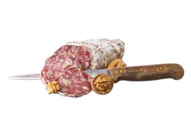 Saucisson aux noix gros (400g) - Coopérative Beaufort Aime La Plagne